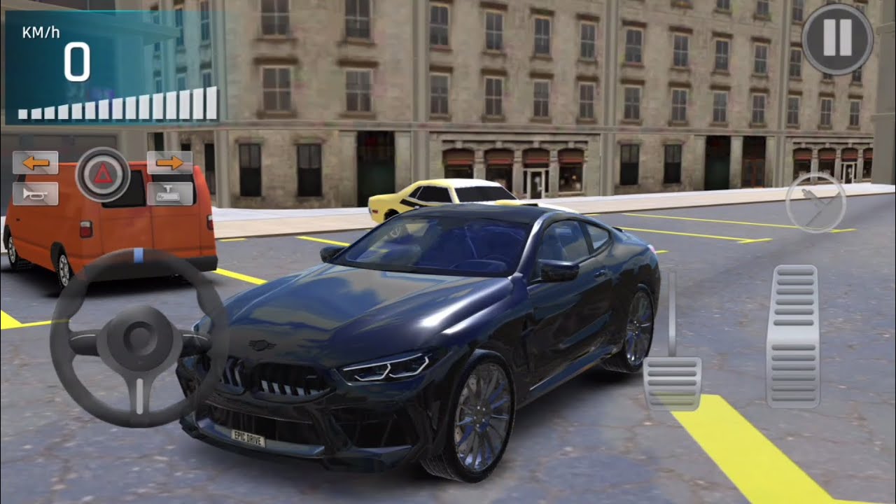 BMW m8 2020 drive - BMW car games simulator 3D #1- android (gameplay ...