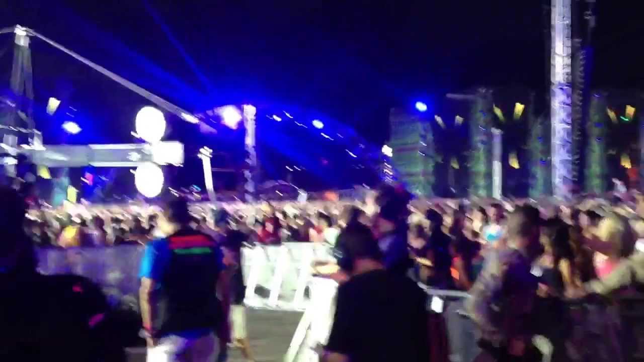 Edc from main stage production area - YouTube