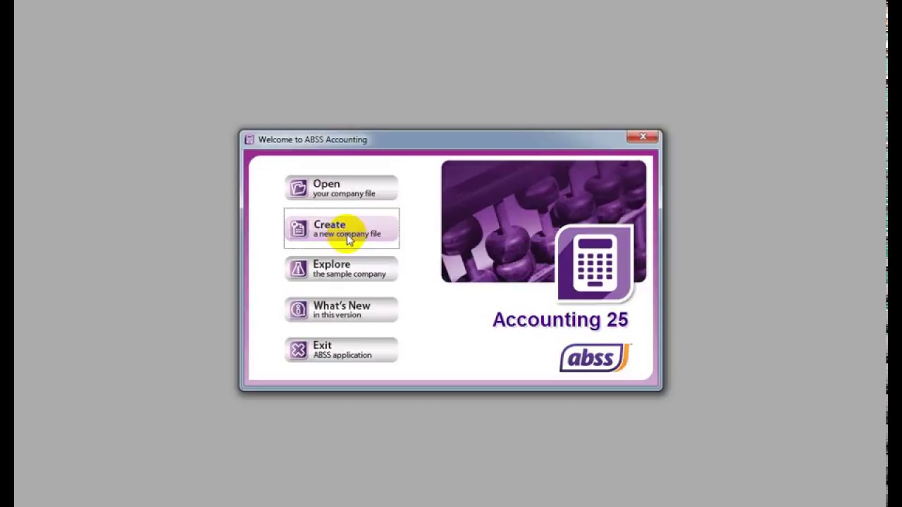 #1. Create Perusahaan dan Open File ABSS [Tutorial ABSS] - YouTube