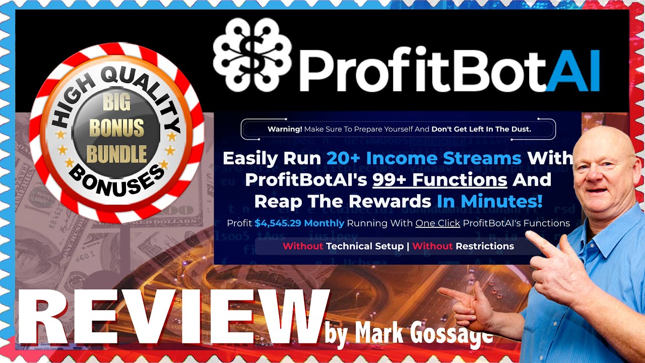 ProfitBotAi Review With Walkthrough Demo 🚦 Hit The Ground Running 🤐 Profit Bot Ai Bonuses 🚦 ...