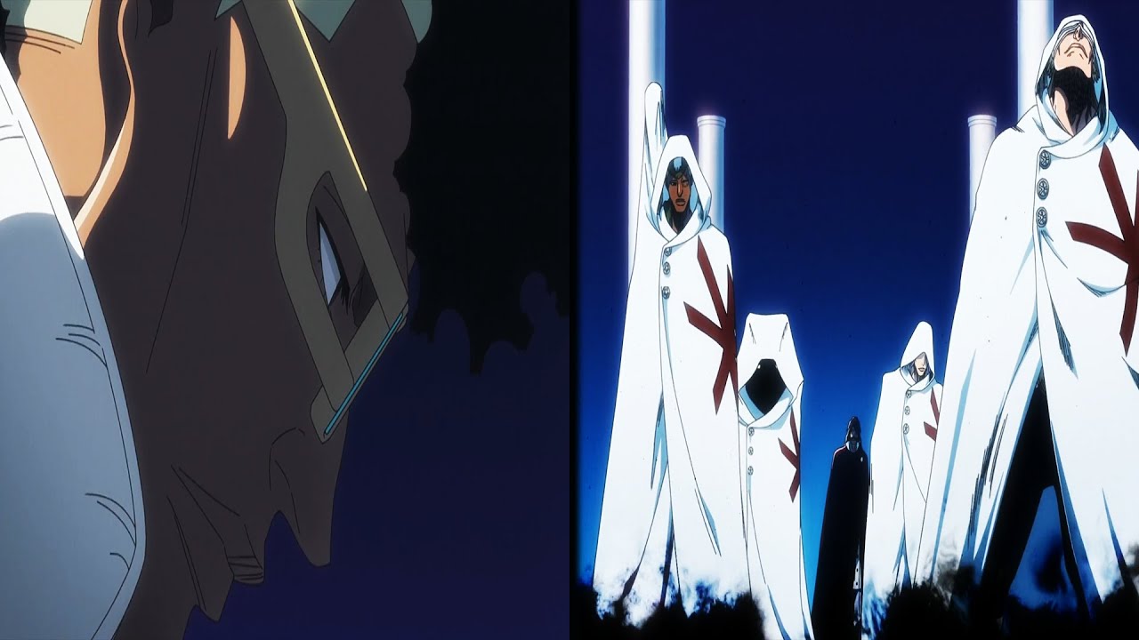 Ōetsu Nimaiya vs Royal Guards 4k | Bleach TYBW season 2 episode 11 ...