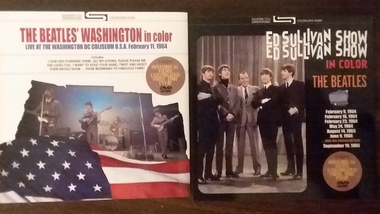 New! THE BEATLES Live and in COLOR - YouTube