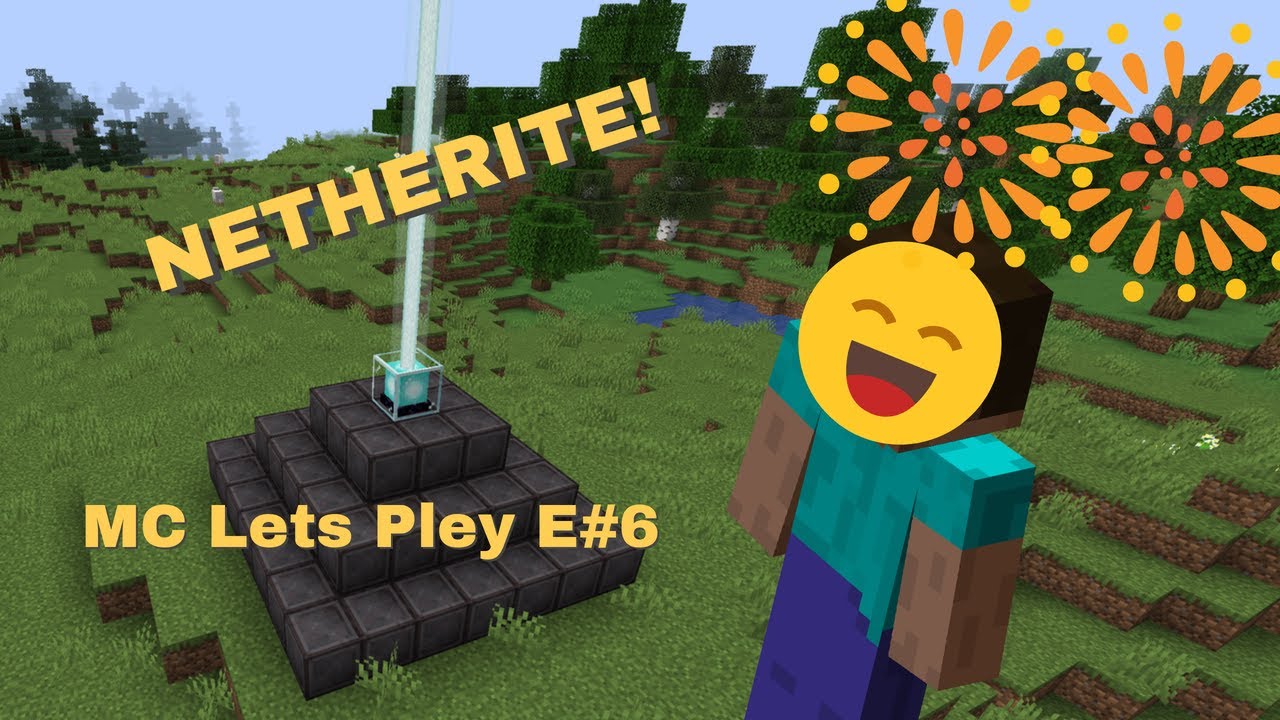 NETHERITE! | MC Lets play E#6 - YouTube