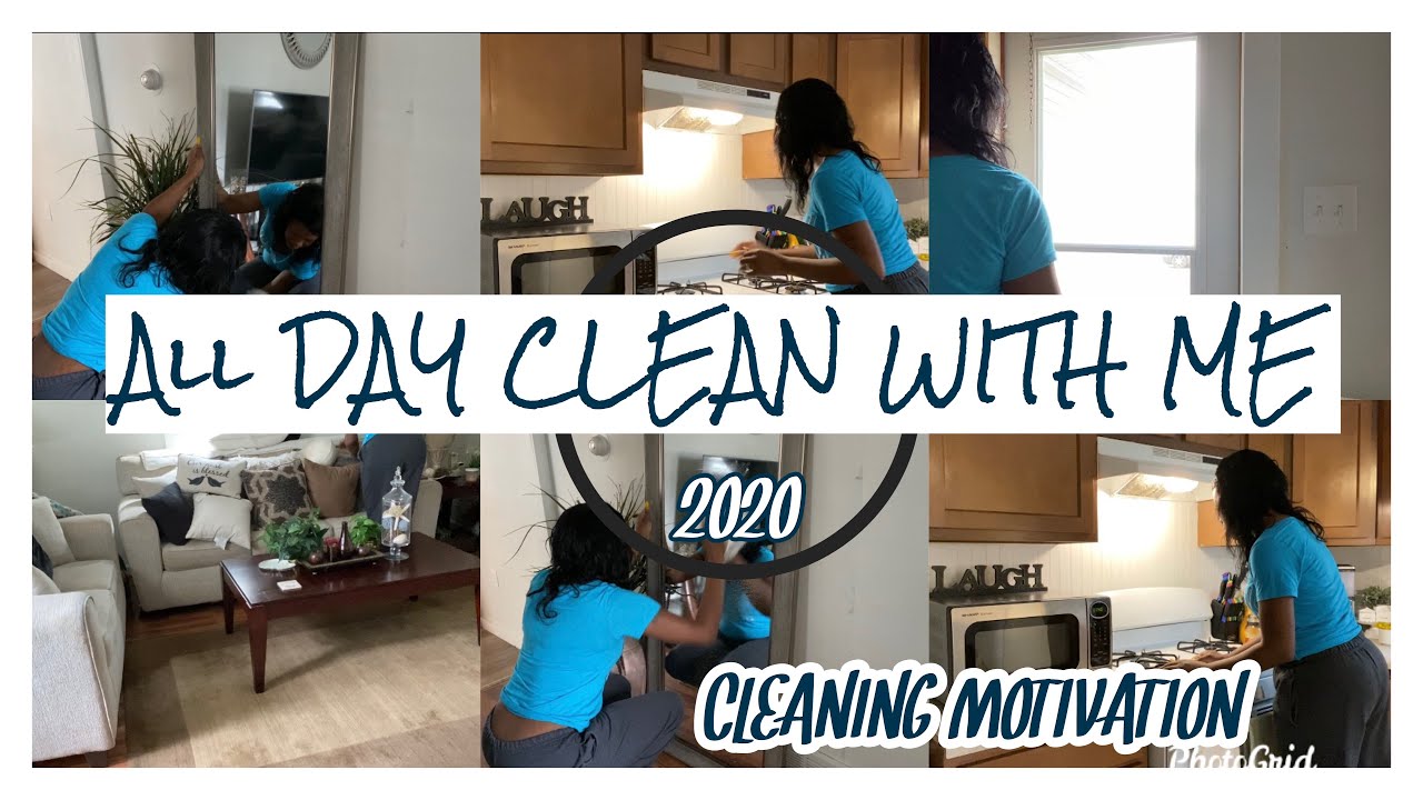 ALL DAY CLEAN WITH ME | CLEANING MOTIVATION 2020 | EXTREME CLEAN - YouTube
