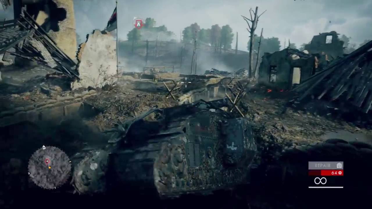 Battlefield™ 1 Tank Mission - YouTube