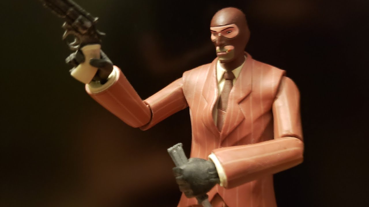 Team Fortress: Spy (Action Figure Unboxing) - YouTube