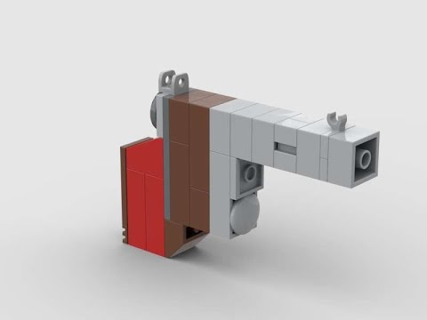 Lego mini revolver [free instructions] - YouTube