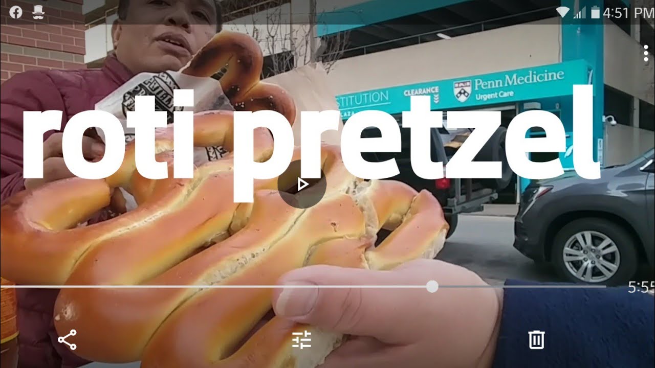roti pretzel - YouTube
