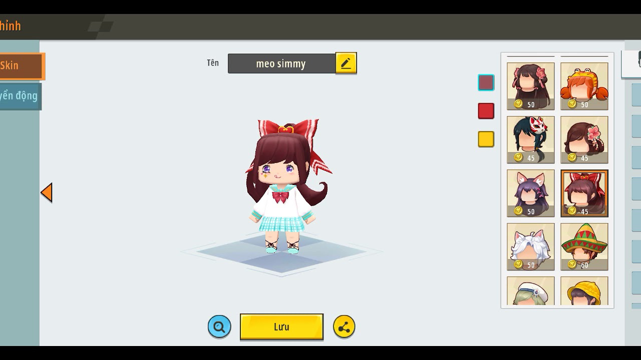 Thử đồ skin DIY trong mini world - YouTube