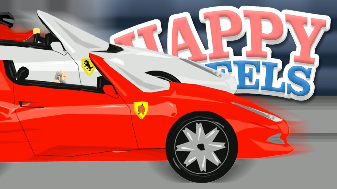 LAMBORGHINI VS FERRARI - Happy Wheels Best Levels 1 - Episode 14 - YouTube