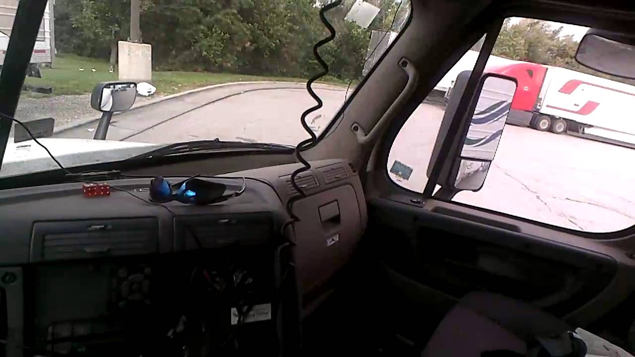 Trucking: How To: Blind Side Backing POV - YouTube