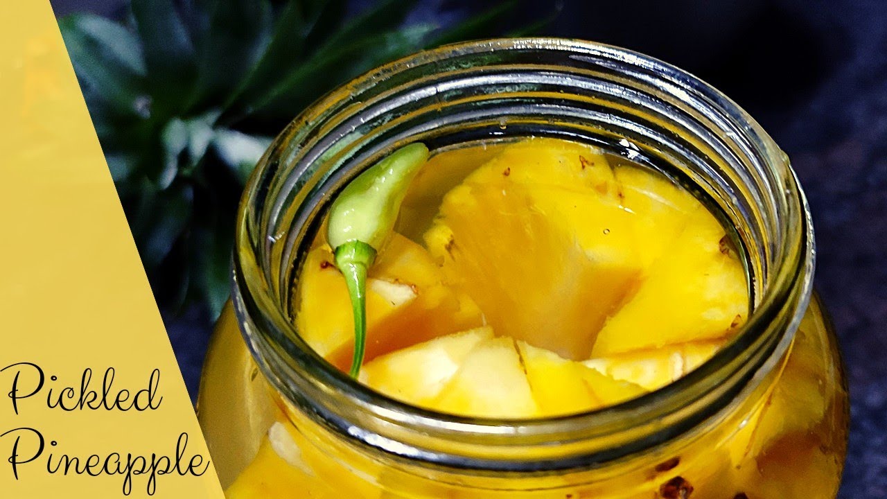 SALTED PINEAPPLE| Pickled Pineapple| PINEAPPLE CUTTING Hacks|Pineapple ...