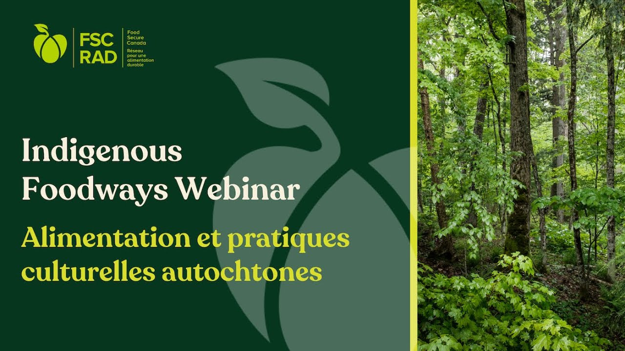 FSC Webinar - Indigenous Foodways - YouTube