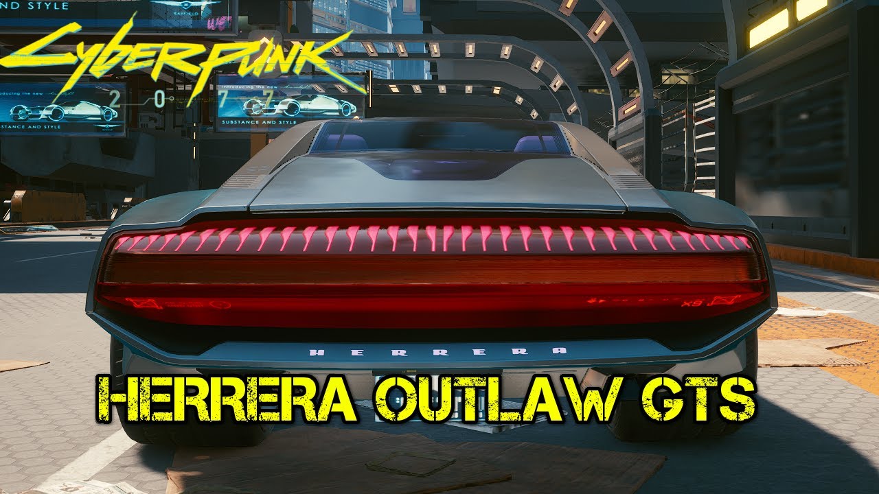 Cyberpunk 2077 Cars - HERRERA OUTLAW GTS - YouTube