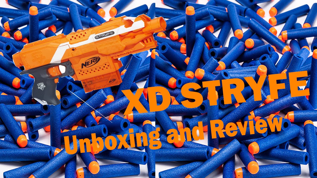 Unboxing and Review:Nerf ELITE XD STRYFE - YouTube