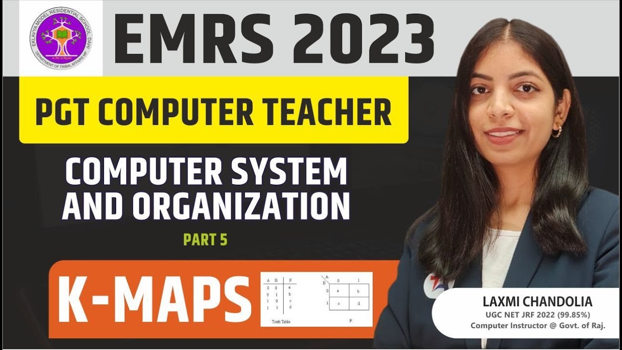 EMRS PGT Computer Science | Computer System and Organization | K-MAPS ...