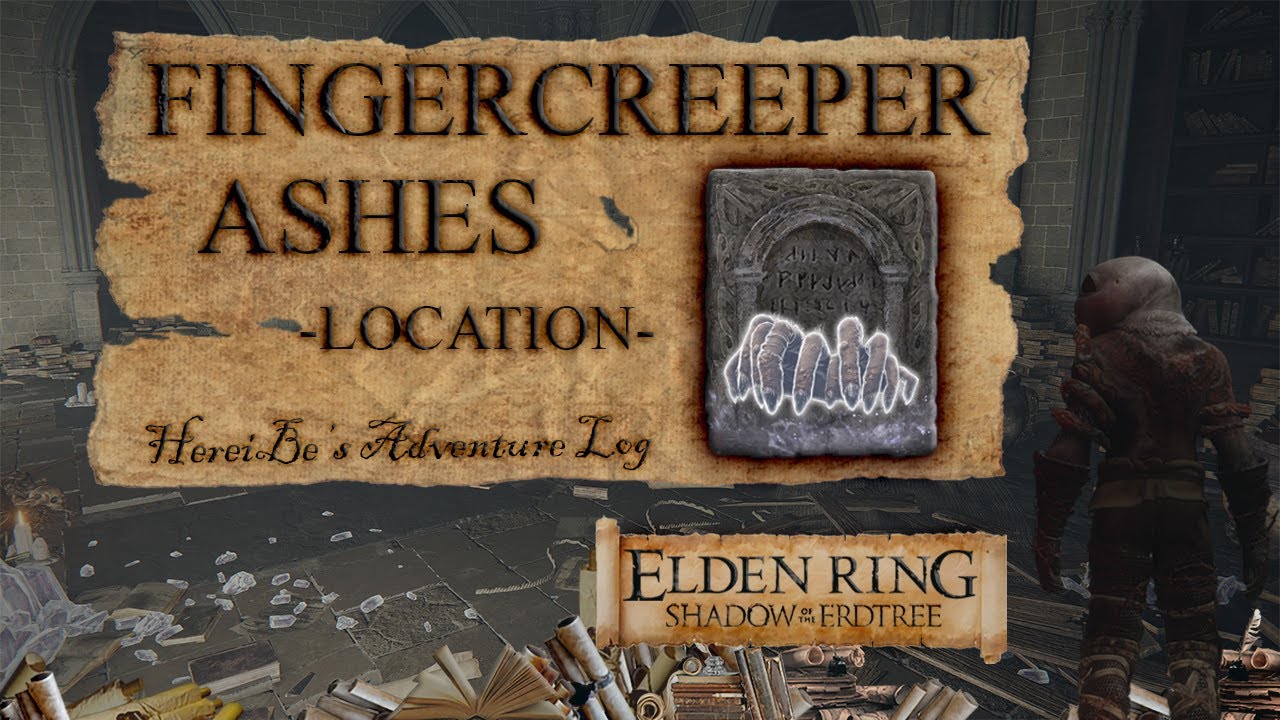 Finger Creeper Ashes Location | Elden Ring Shadow of the Erdtree - YouTube