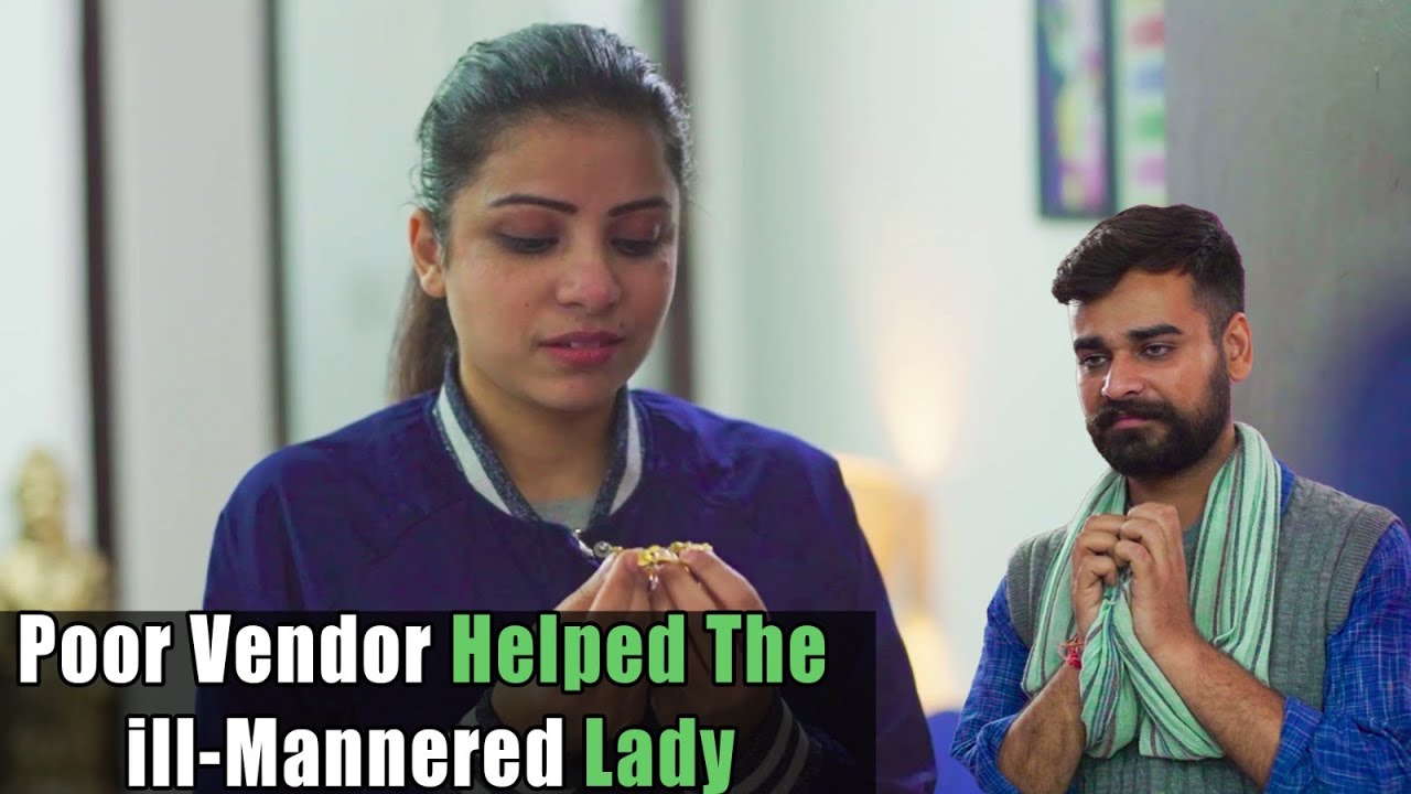 Poor Vendor Helped The ill-Mannered Lady | Nijo Jonson | Life Lesson ...