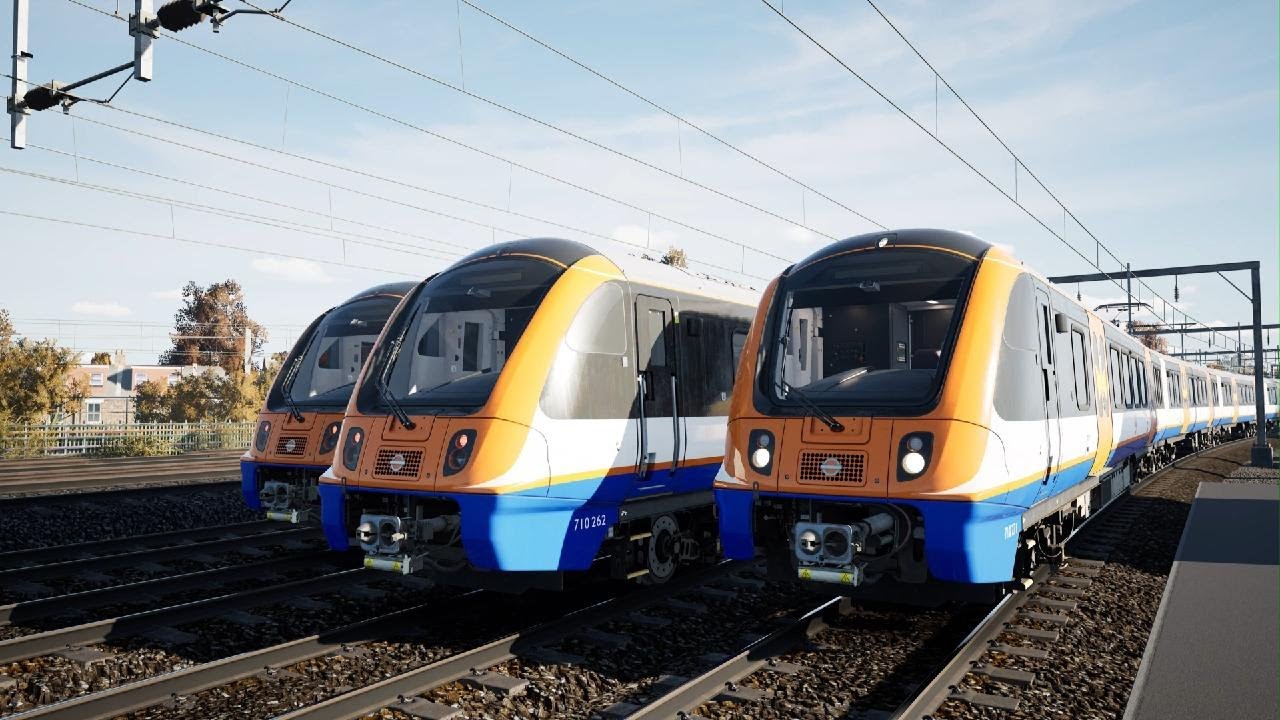 Train Sim World 4 Class 710 "Aventra" London Overground PS5 Gameplay ...