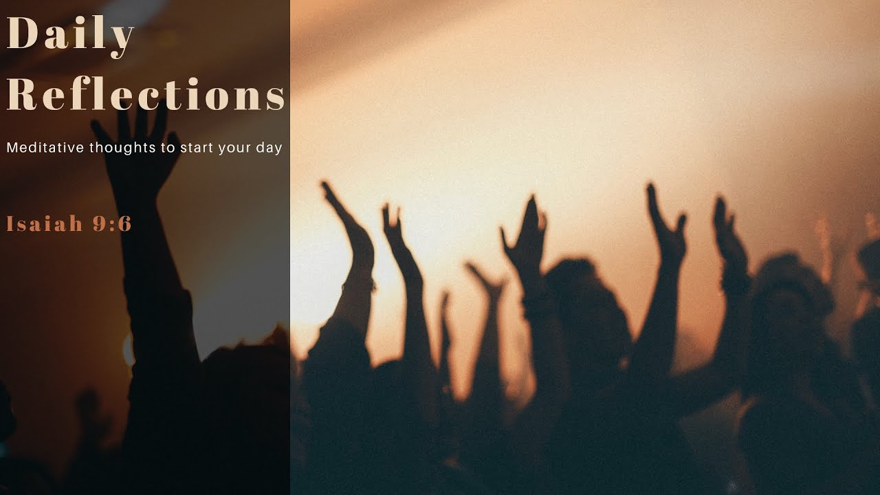 Daily Reflection: Thursday 25th November 2021 - YouTube