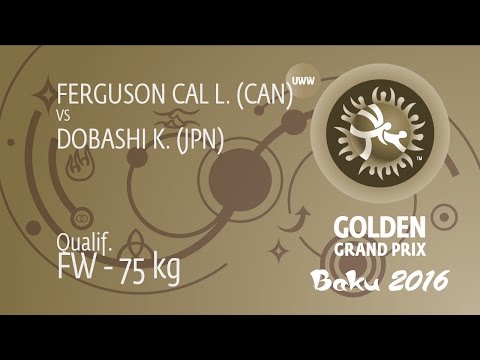 Qual. FW - 75 kg: L. FERGUSON CAL (CAN) df. K. DOBASHI (JPN), 5-2