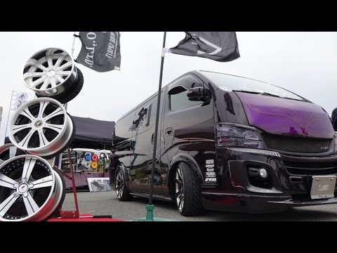 (4K)BODYLINE NISSAN CARAVAN NV350 custom 日産キャラバンNV350カスタム - スーパーカーニバル ...