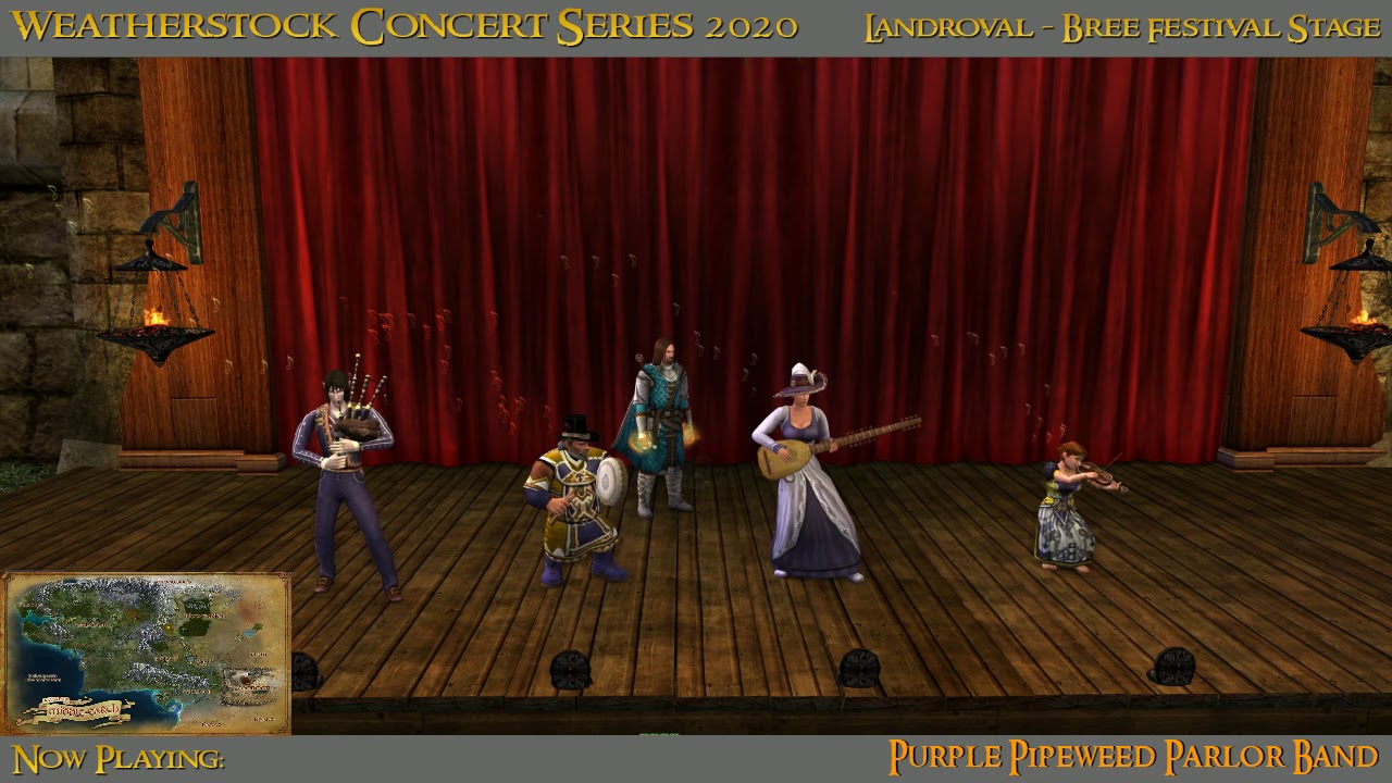 Weatherstock Concert Series Day Two~Purple Pipeweed Parlor Band - YouTube