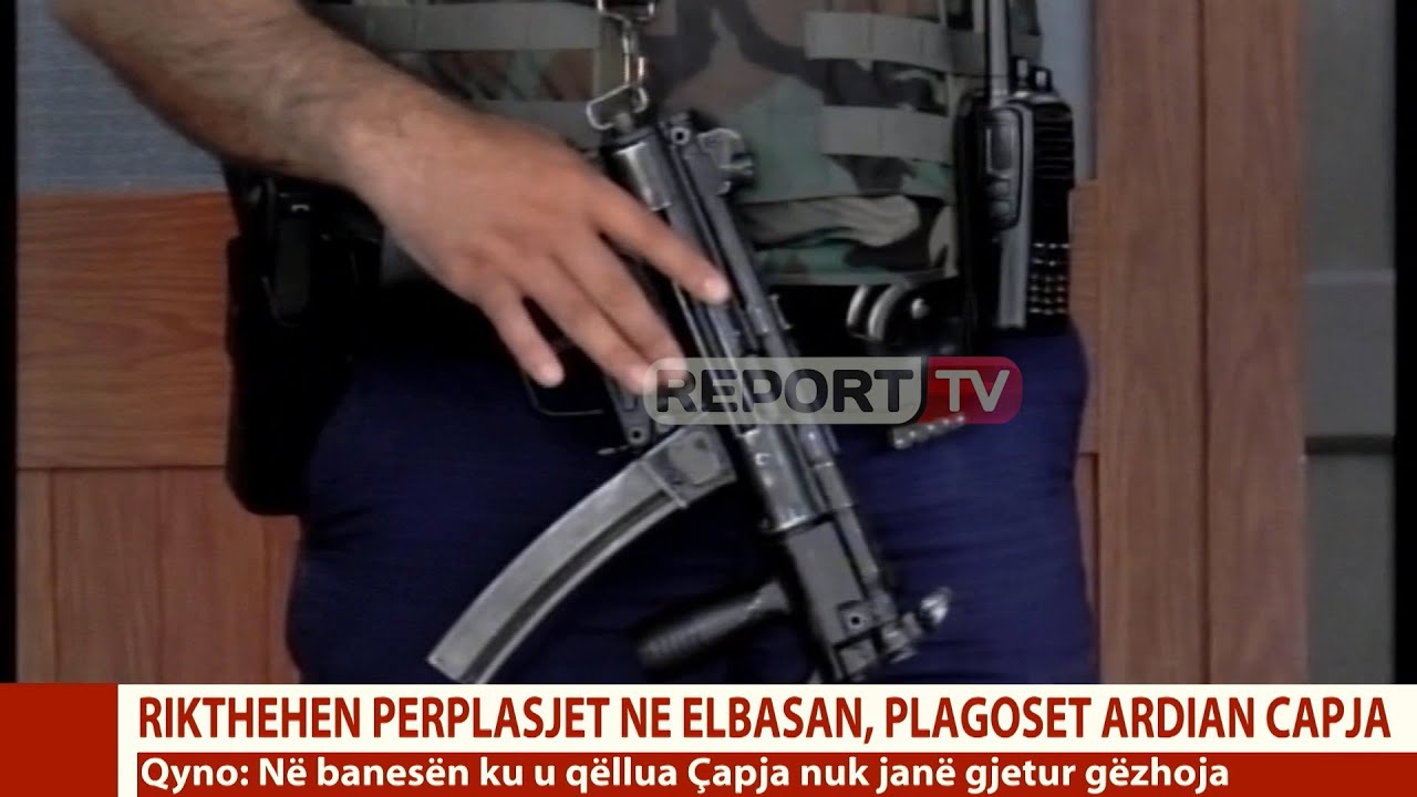 Report TV - Iu bë atentat, Ardian Çapja mbërrin te 'Trauma'! Blindohet ...