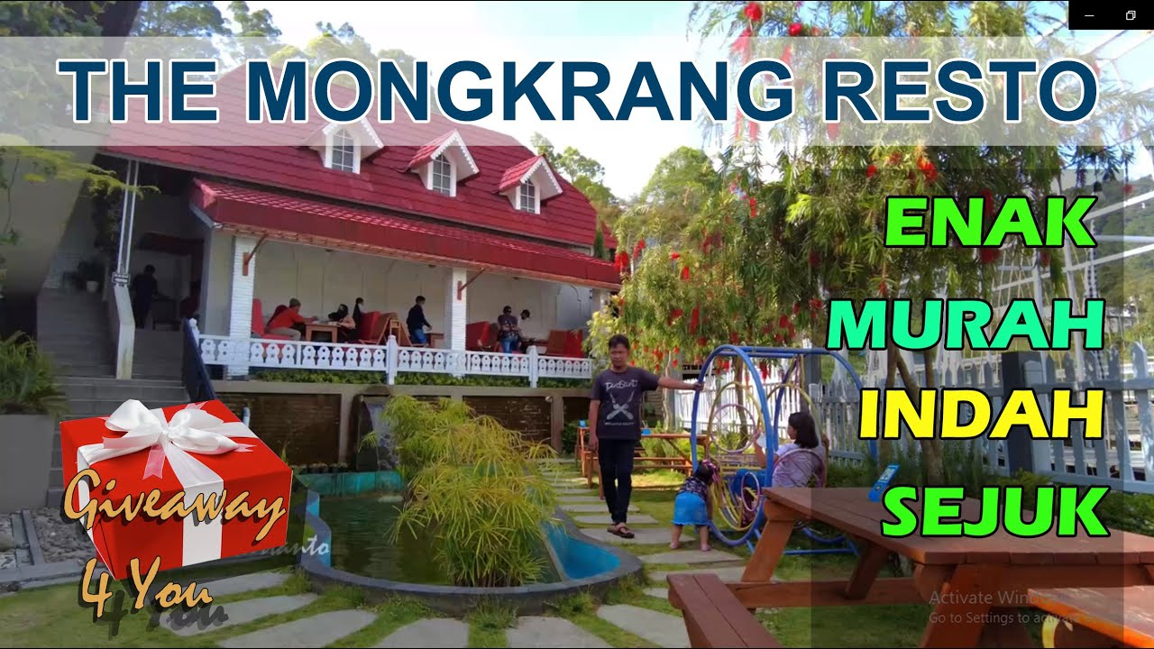 the mongkrang resto di tawangmangu, enak, murah, indah, sejuk - YouTube