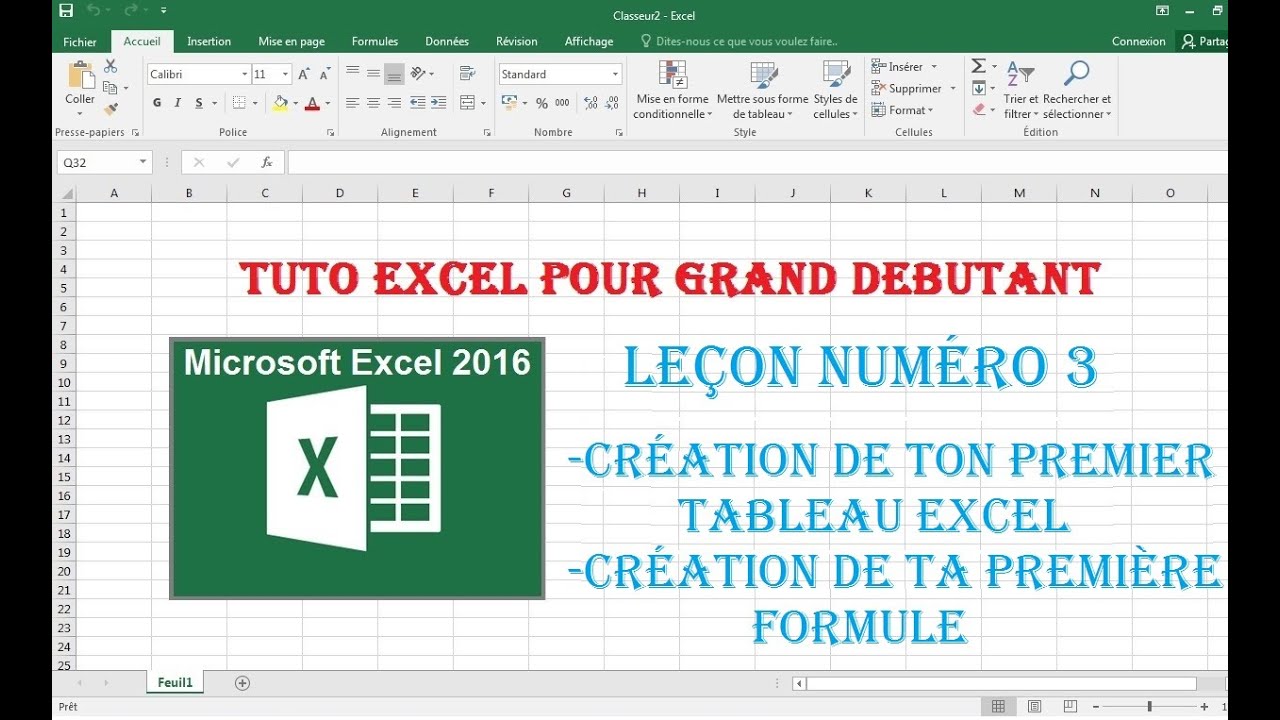 Tuto Excel Debutant Youtube - Riset Tuto Excel Debutant Youtube - Riset