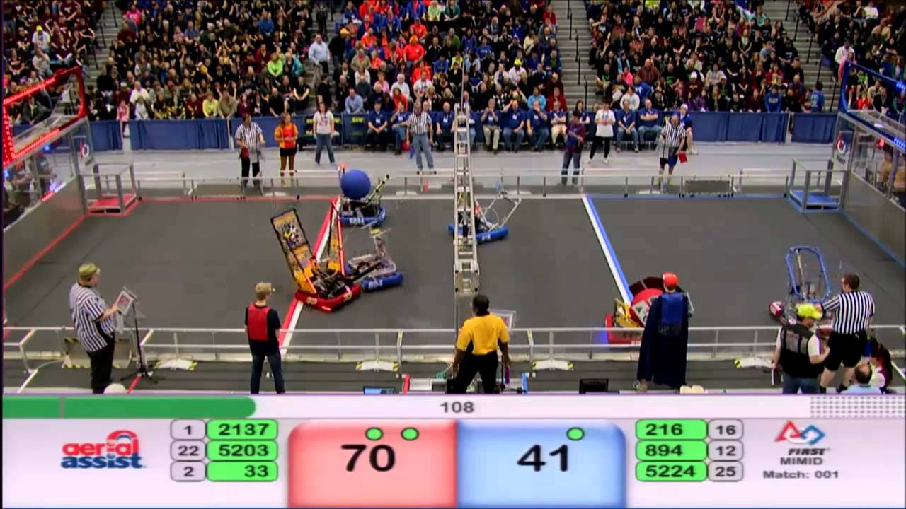 2014 FIRST GLBR District - QF1 M1 - YouTube