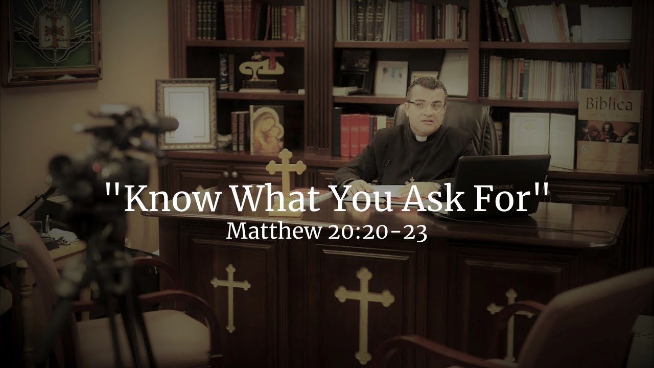 Matthew 20:20-23 - YouTube