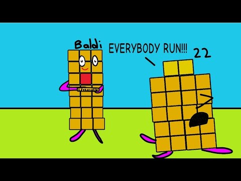 Numberblocks Band 5: oh no baldi no. no. nooooooo - YouTube