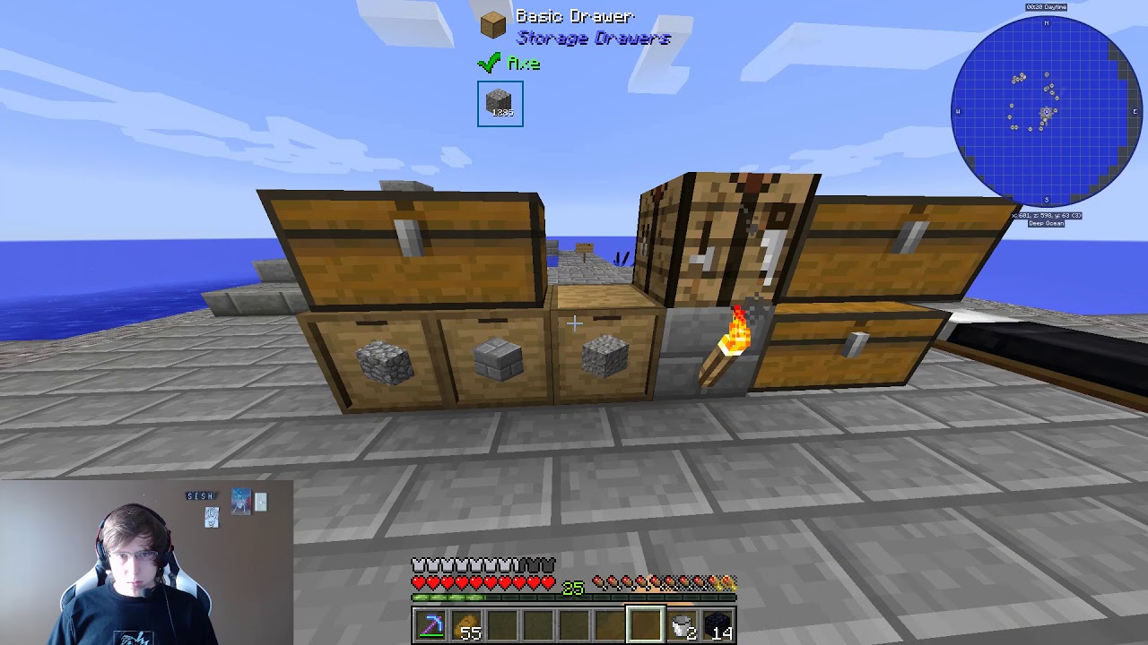 Minecraft DireWolf20 ModPack - 4/19/2018 - YouTube