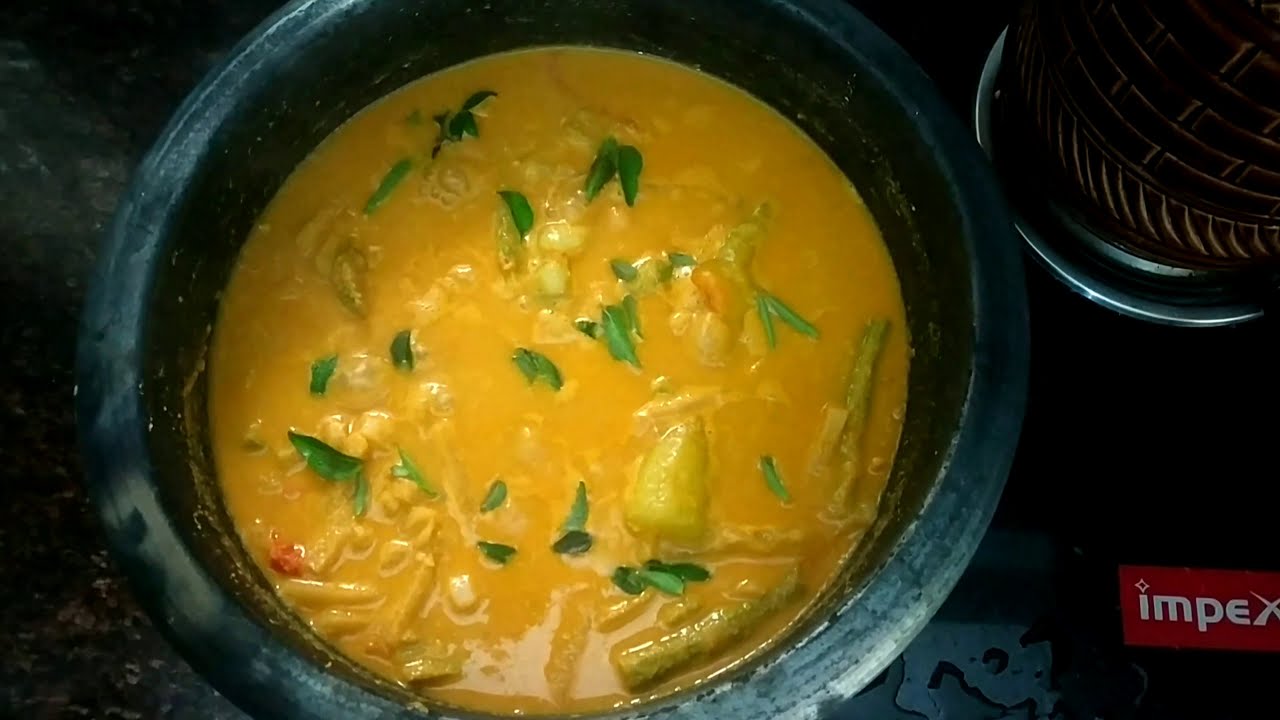 Vazhapindi Meen Curry. Keralastyle BananaStem FishCurry. Vegetarian ...