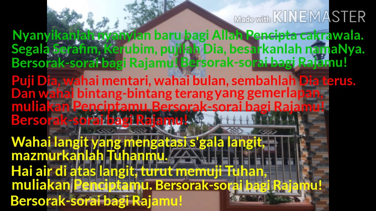 PKJ NO. 27:1-3 || NYANYIKANLAH NYANYIAN BARU || Syair dan Musik - YouTube