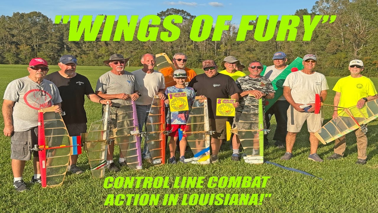 "Sky Warriors: Louisiana's Epic Control Line Combat Showdown!" - YouTube