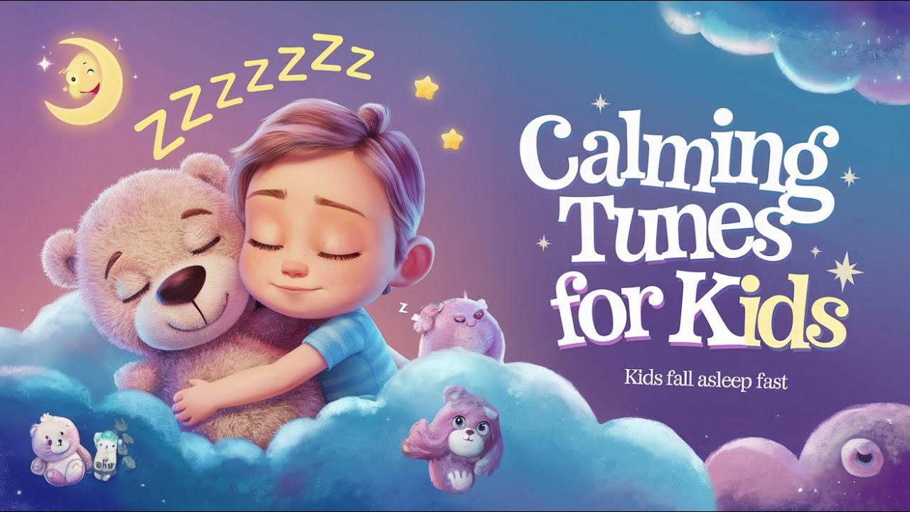 Peaceful Bedtime Music 😴 Calming Tunes for Kids 💤 Soothing Relaxing ...