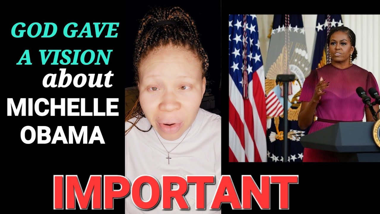 God Did Show Me MICHELLE OBAMA in a Vision and This Is What God Is ...