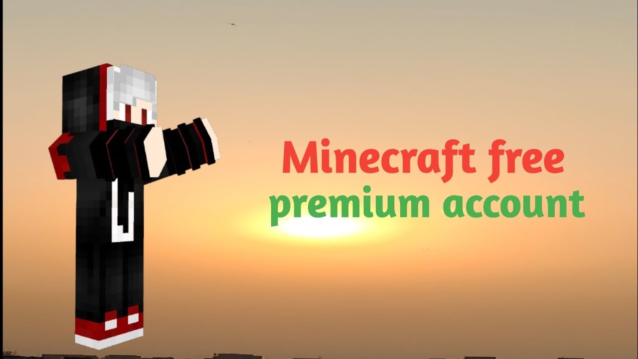 Minecraft free premium account - YouTube