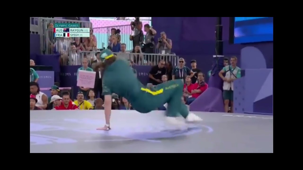 Rachel Gunn, RayGun and Logan Edra, Syssy Full 2024 Olympic ...