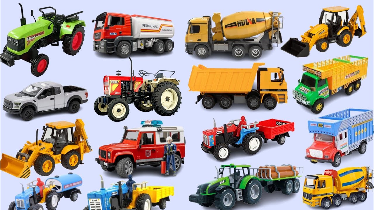 Bruder,Bulldozer,Roadroller,Cran,Toy train,Play Vehicle,JCBTruck,Toy ...