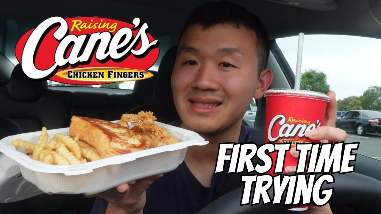 Trying Raising Cane's For The First Time Vlog - YouTube