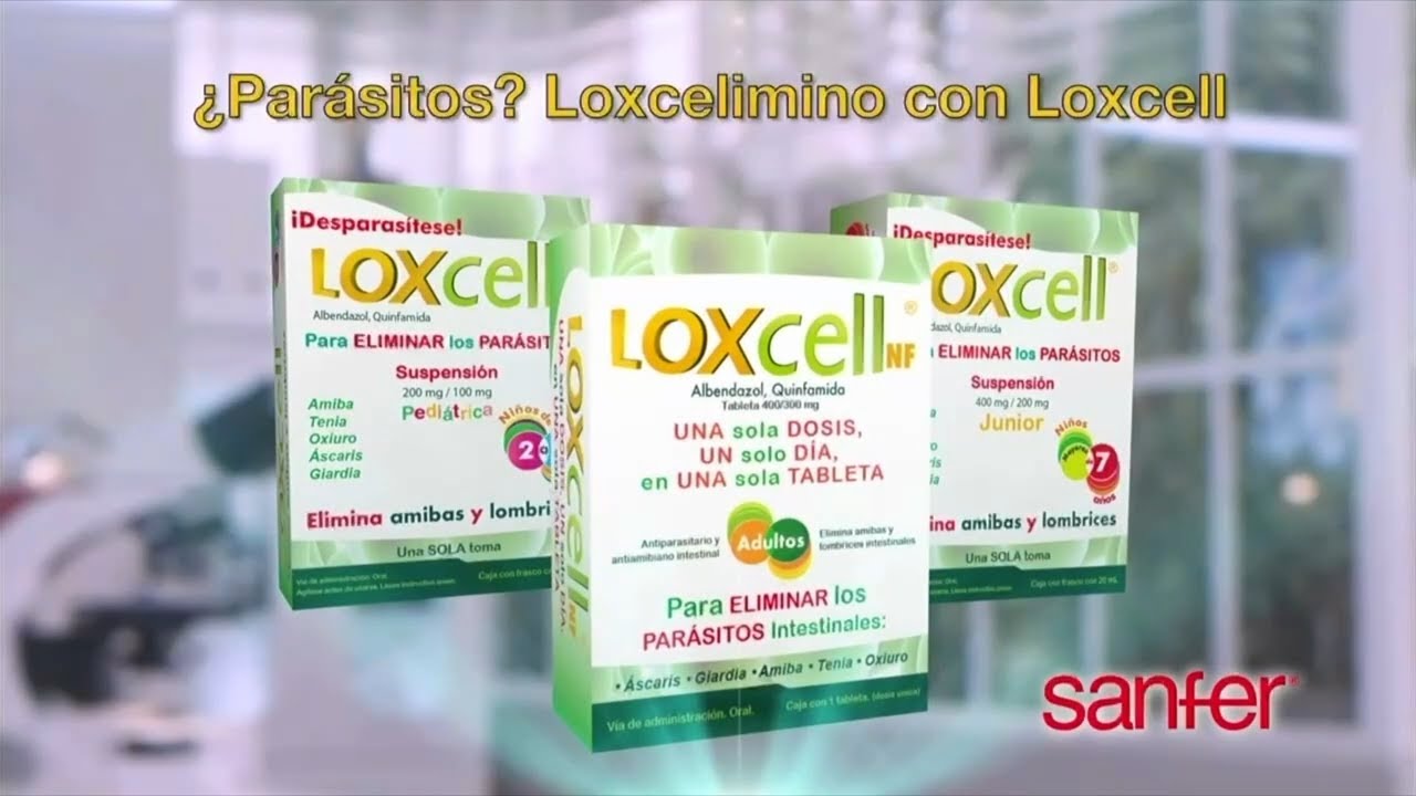 Loxcell Parasitos loxcelimino con loxcell - YouTube