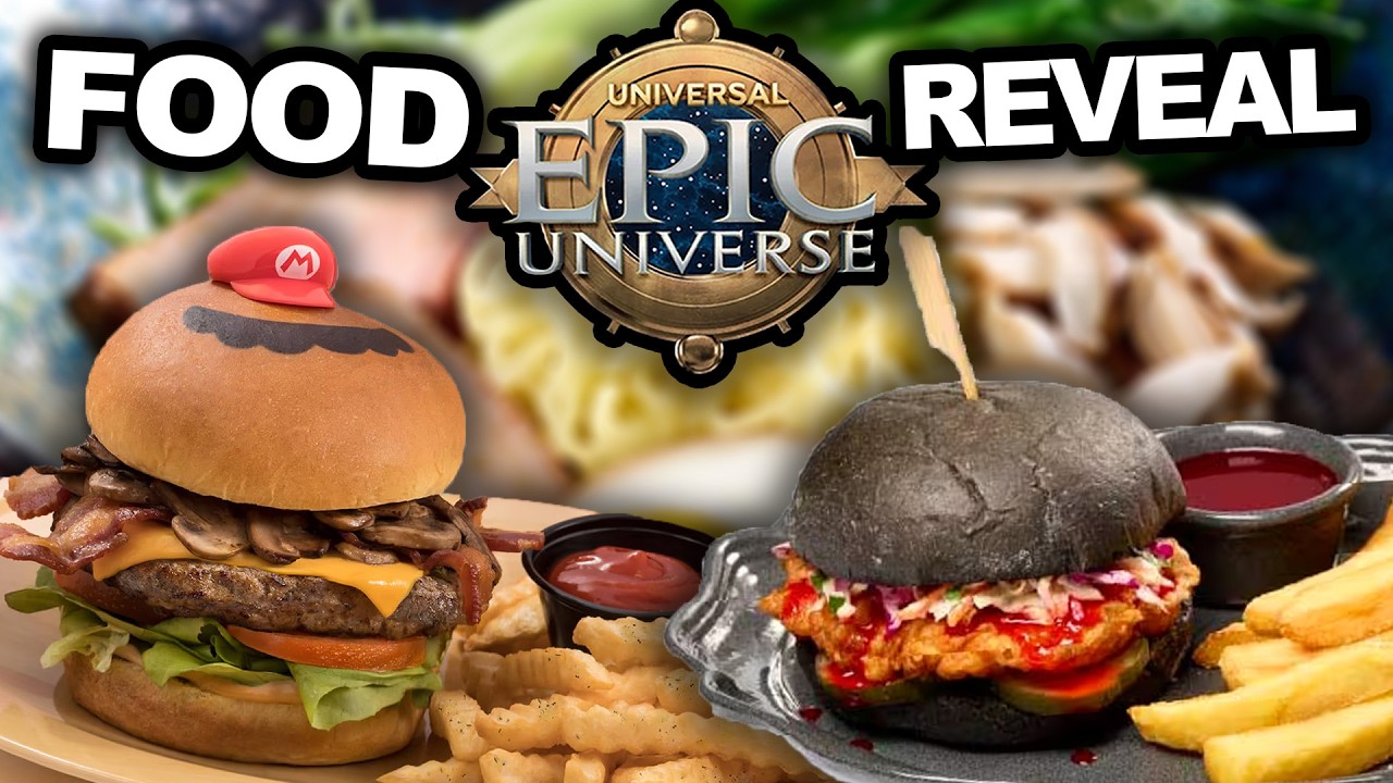 Epic Universe Food Items REVEALED - Menu Details and MORE! - YouTube