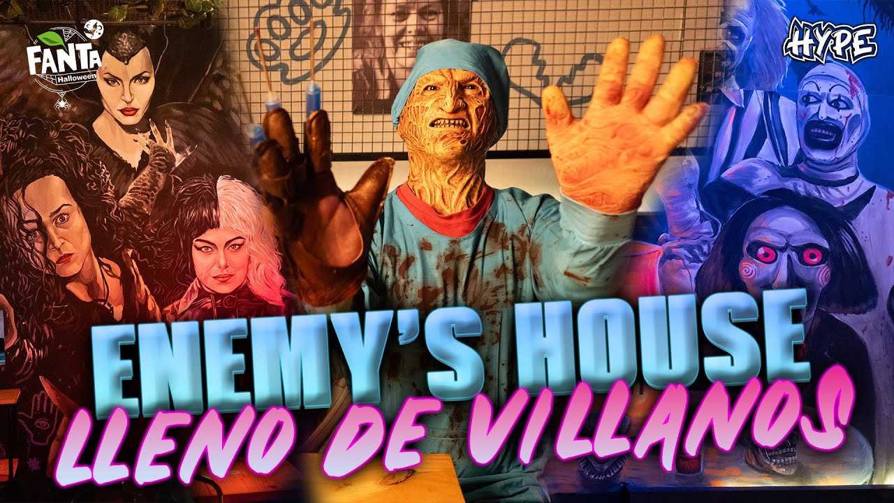 ENEMY'S HOUSE donde los VILLANOS de SERIES Y PELÍCULAS conviven - YouTube