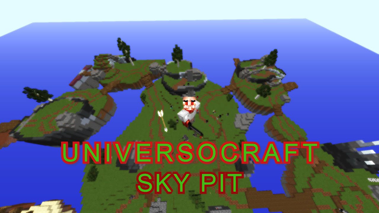 Universocraft| Sky Pit (2a parte) Subiendo a lvl 13 - YouTube