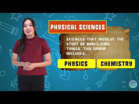 What Are The Seven Branches Of Physical Science