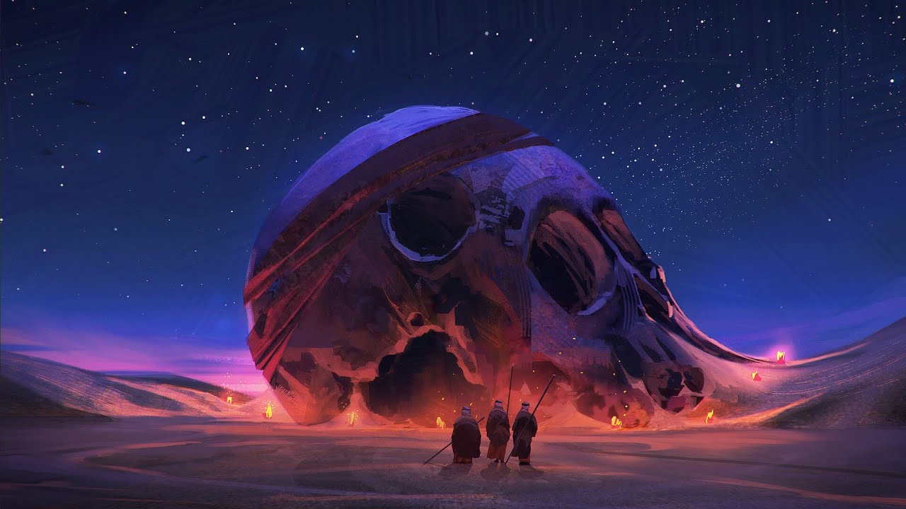 Desert Night - Eastern Meditative Ambient Music - Beautiful Fantasy ...