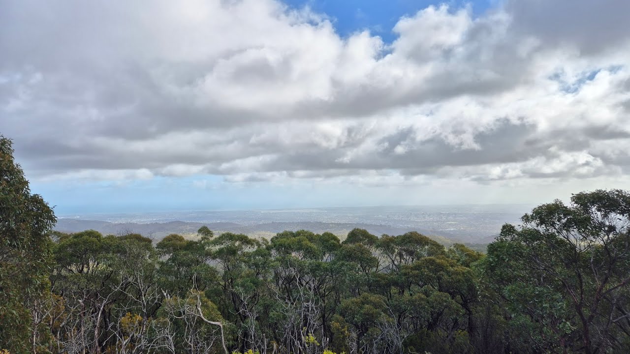 Mt Lofty Lookout & Adelaide's Coastline after the storms - YouTube